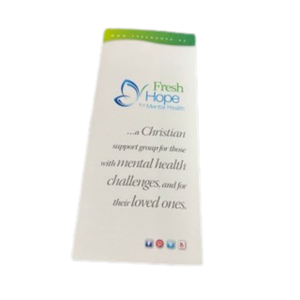 Fresh Hope Brochures - Fresh Hope for Mental Health